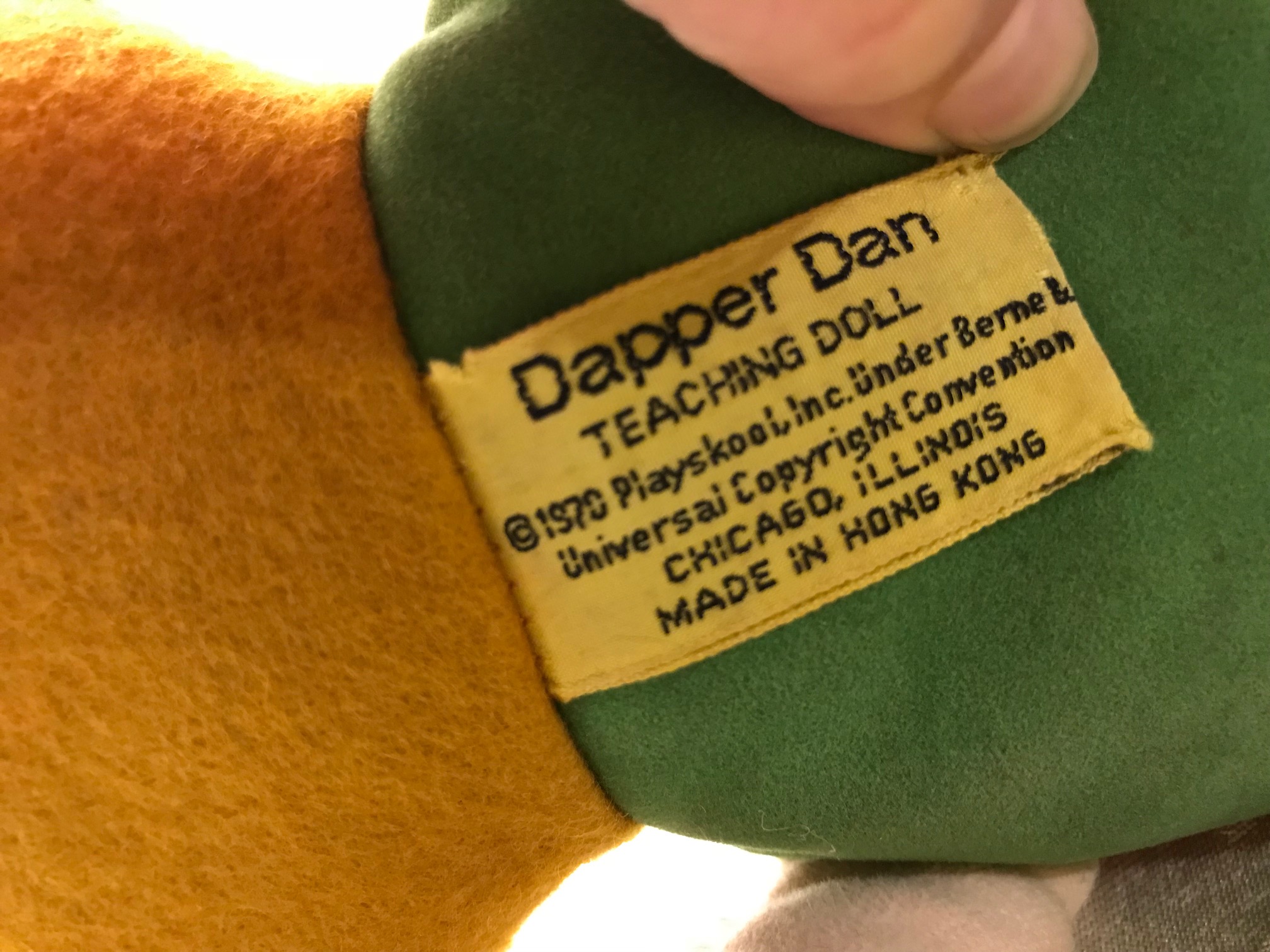 #Leaded: 1970 Dapper Dan Teaching Doll