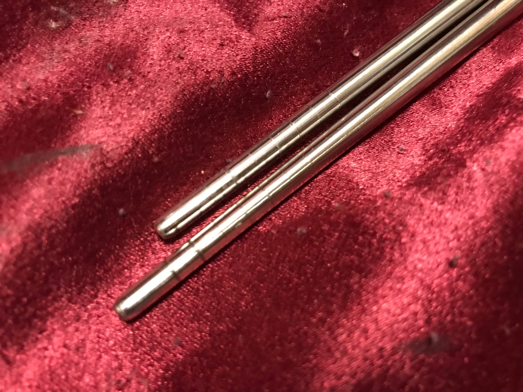 #LeadFree: Decorated Metal Chopsticks