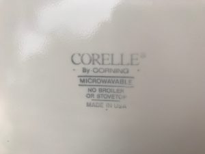 c. 1980-1990 Corelle Fruit Pattern Plate: 14,900 ppm Lead & 327 ppm ...