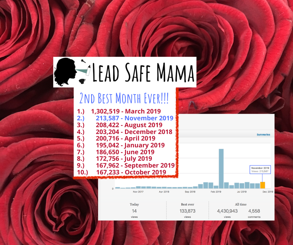 November 2019 Archives - Lead Safe Mama