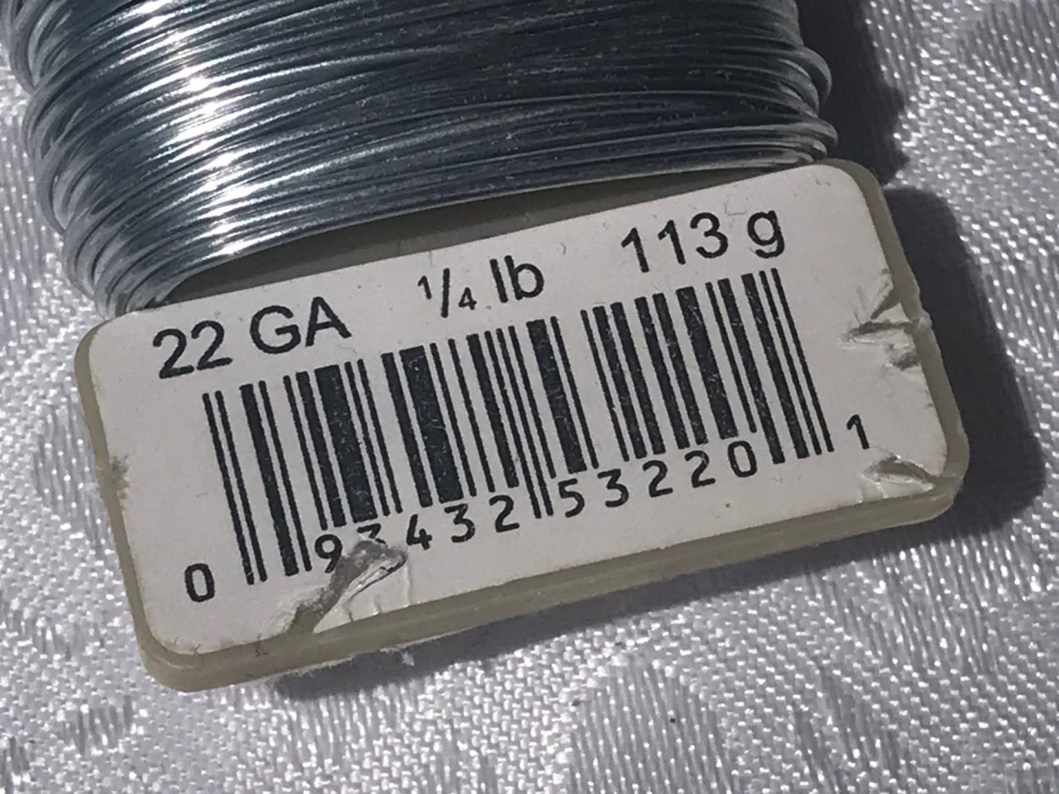Panacea Products Corp "Florist Wire, Bright" Made in China: 307 ppm ...
