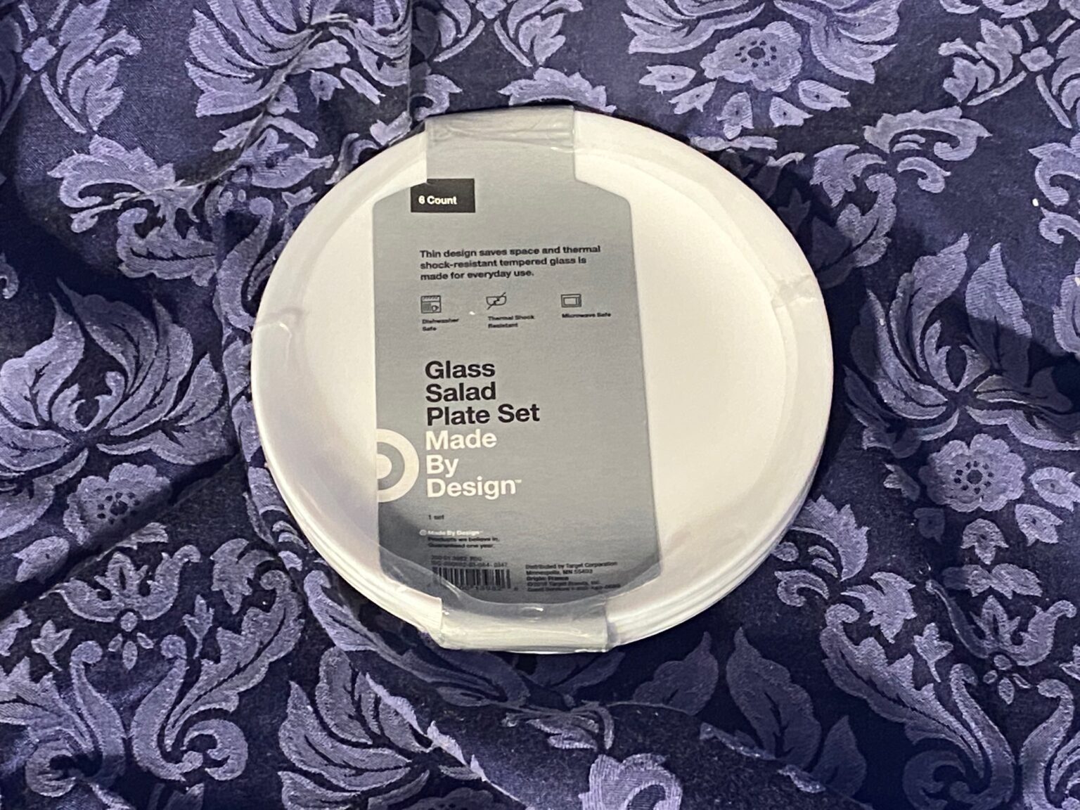 Target Made By Design White Glass Salad Plates: Lead-free, Cadmium-free ...