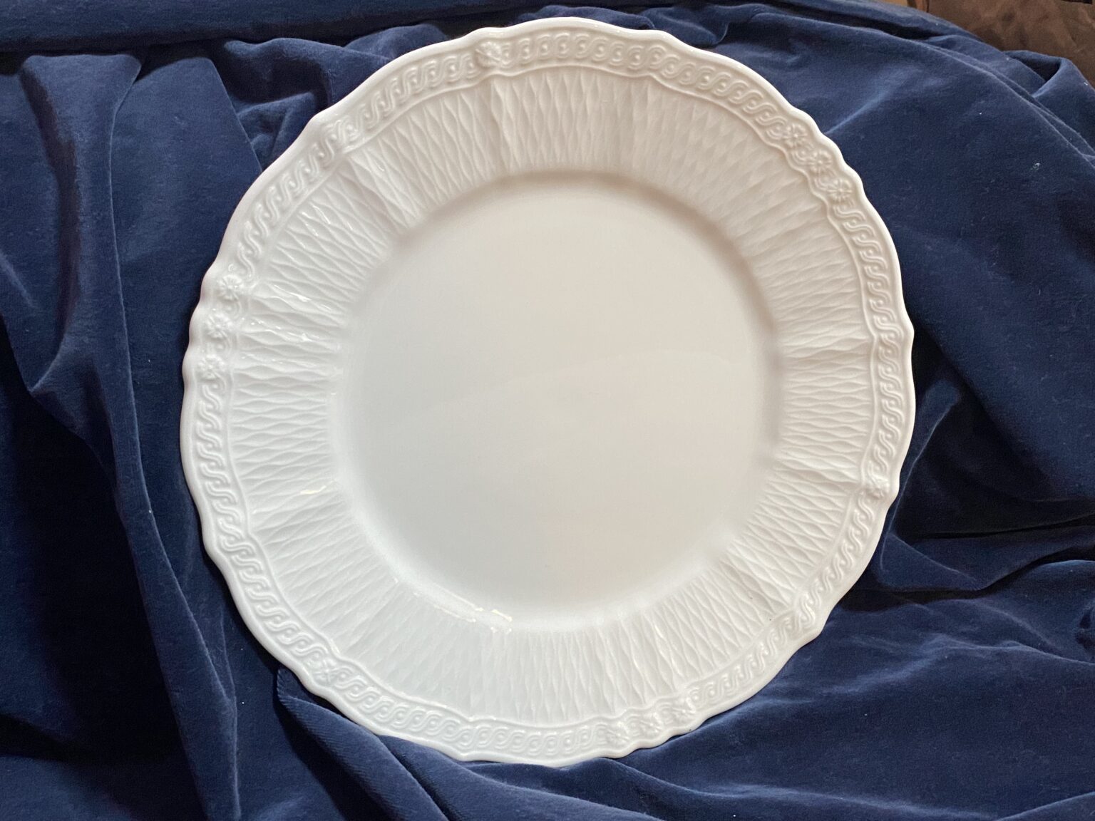 Noritake Cher Blanc Fine Porcelain 1655 White Plate (Made In Sri Lanka ...