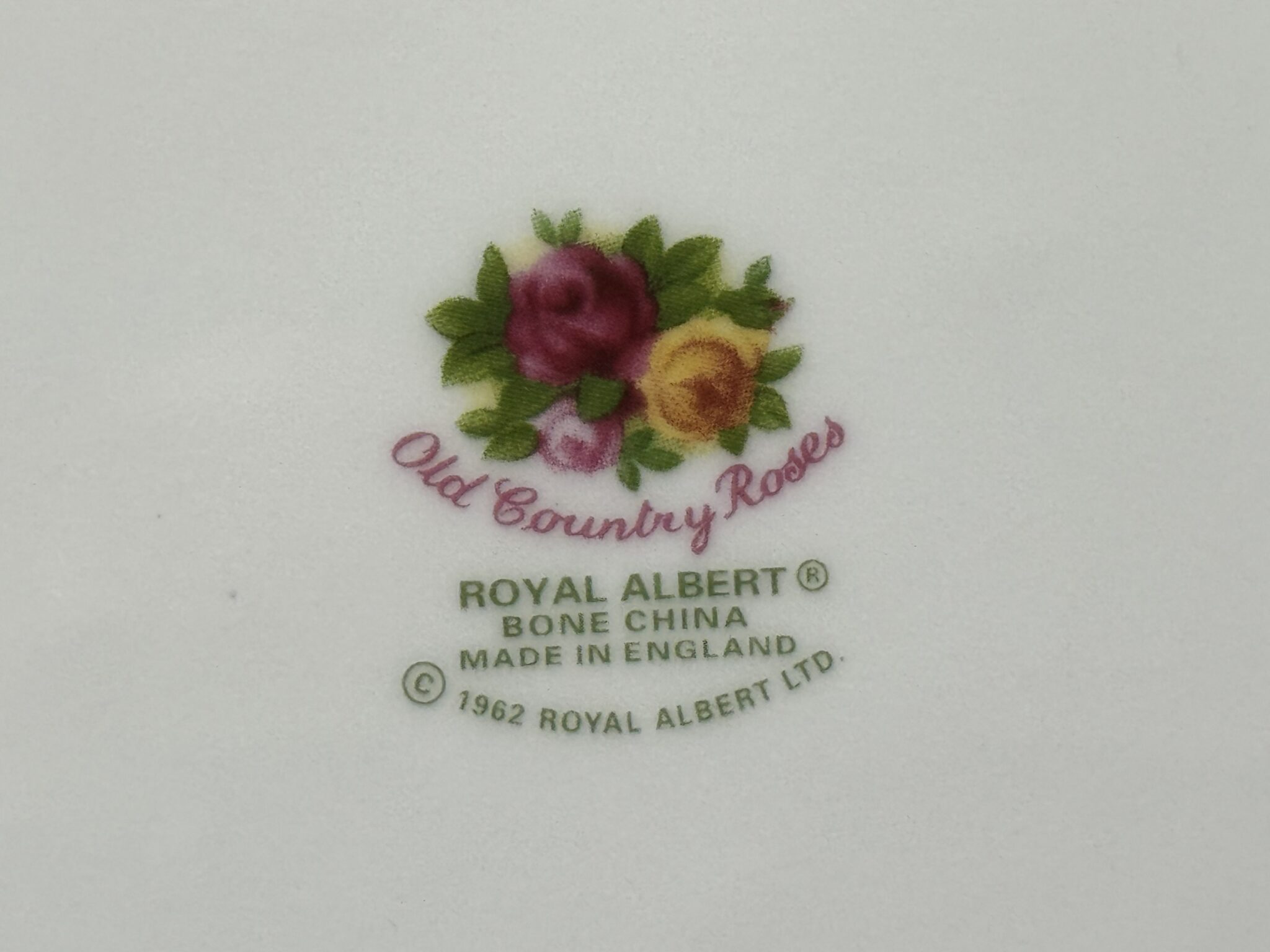 XRF Test Results for Royal Albert Old Country Roses Pattern Bone China ...