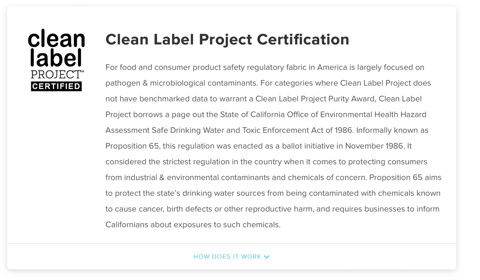 Why are Clean Label Project Purity Award "winning" products testing ...