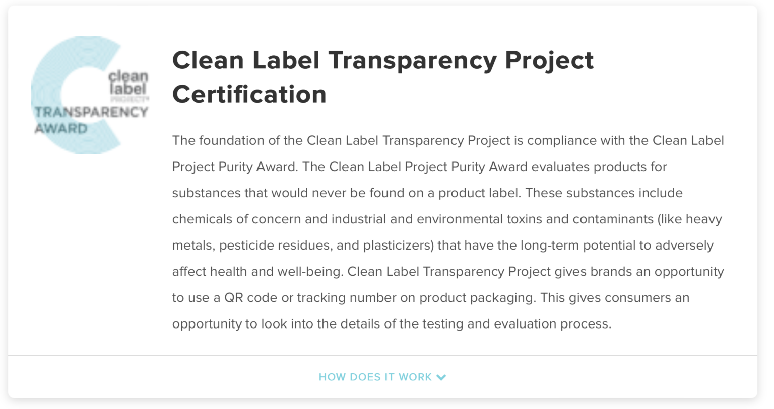 Why are Clean Label Project Purity Award "winning" products testing ...