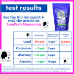 Selina Naturally Celtic Salt has extremely high levels of Lead and ...