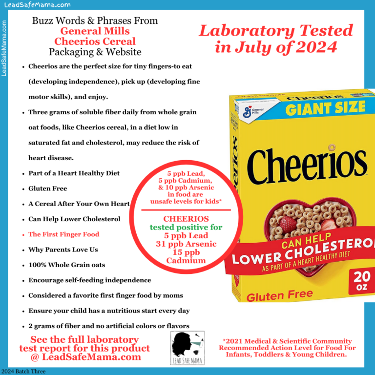 General Mills Cheerios Tests Positive for Unsafe Levels of Lead ...