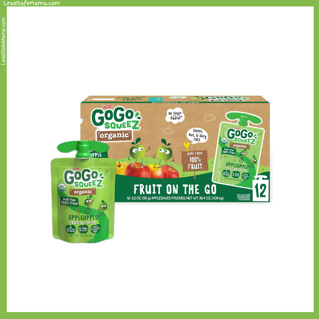 August 2024 Laboratory Test Report for GoGo Squeez Organic Fruit On The ...