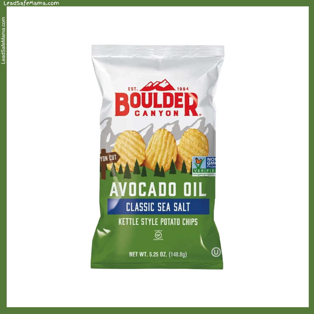 Avocado Oil Potato Chips Archives - Lead Safe Mama