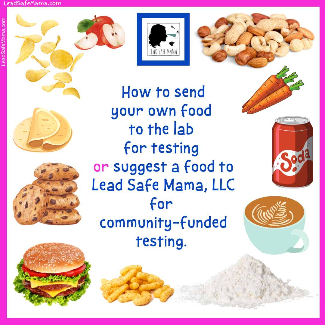 How to test food yourself (via a lab submission) for Lead, Cadmium ...