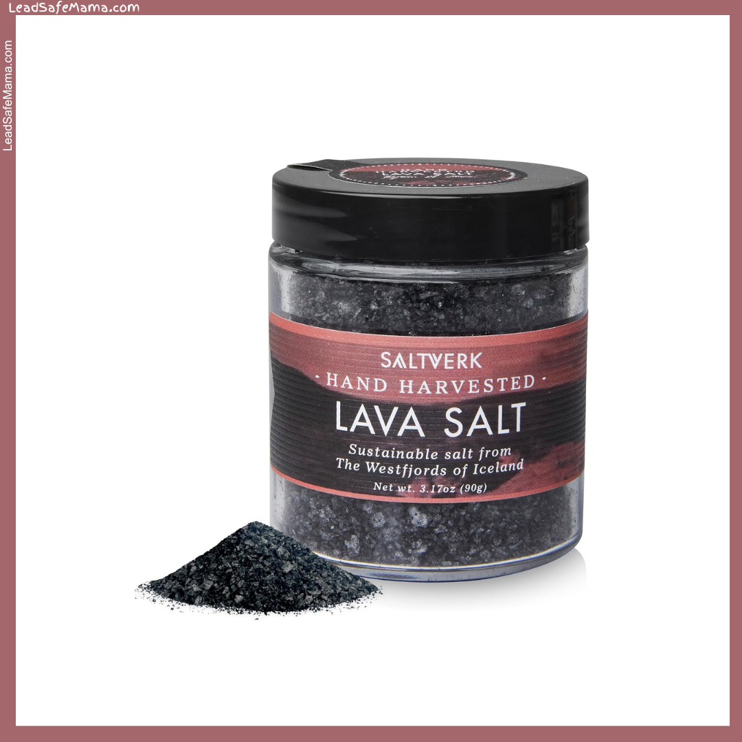 Saltverk Hand Harvested Lava Salt from Iceland tests positive for Lead ...