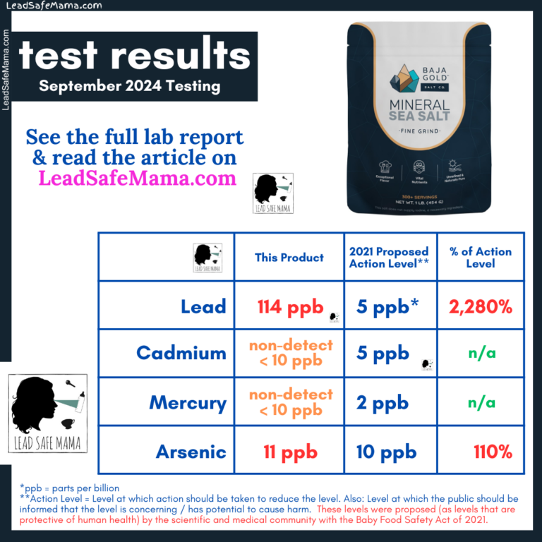 Baja Gold Salt Co. Mineral Sea Salt, Fine Grind (from Mexico) Tests ...