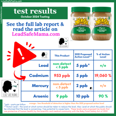 SunButter Organic Sunflower Butter Tests Positive for an Extremely ...