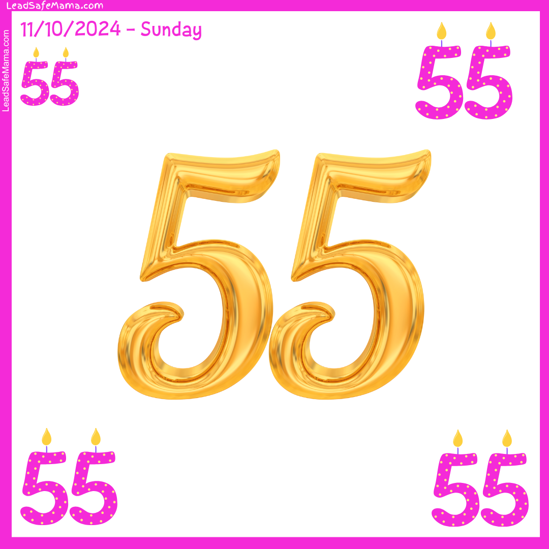 It's almost my birthday! I'll be 55-years-old. Here's what I would like ...