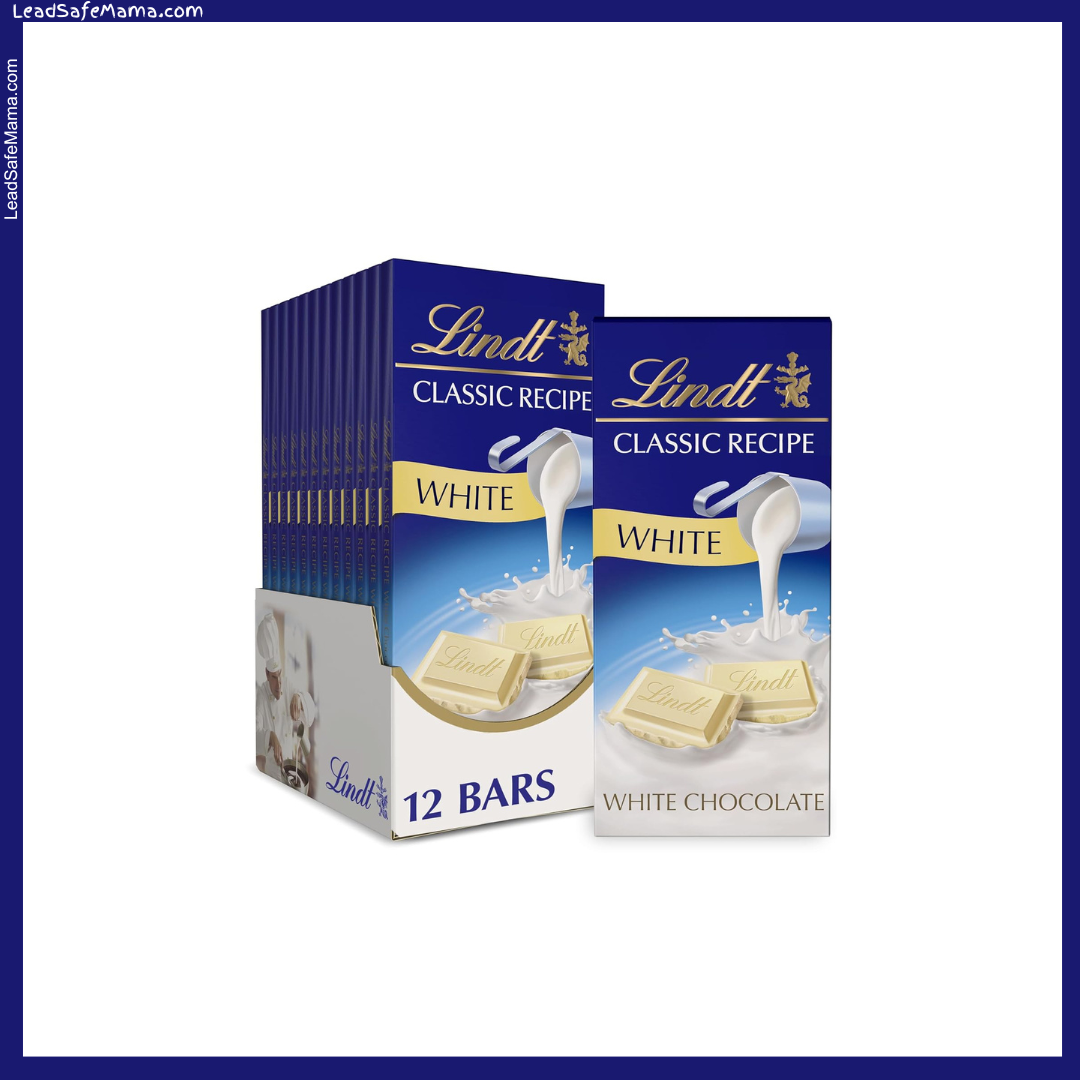 Lindt Classic Recipe White Chocolate Bars (Made in USA): 2024 Lab ...