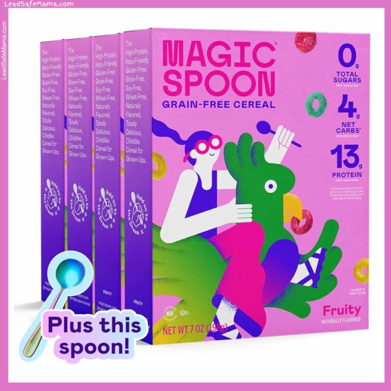 Magic Spoon Grain-Free Cereal in Fruity Flavor: 2024 Lab Report Testing ...