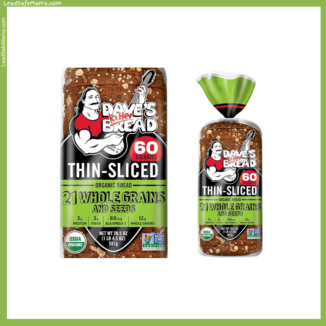 Dave's Killer Bread Thin-Sliced Organic Bread with 21 Whole Grains and ...