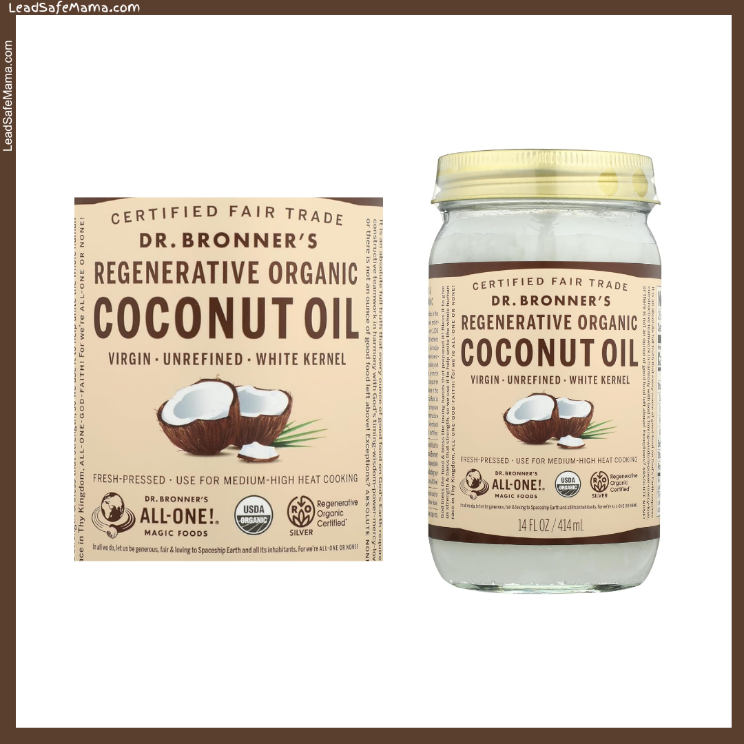 Dr. Bronner's Regenerative Organic Coconut Oil — Virgin, Unrefined ...