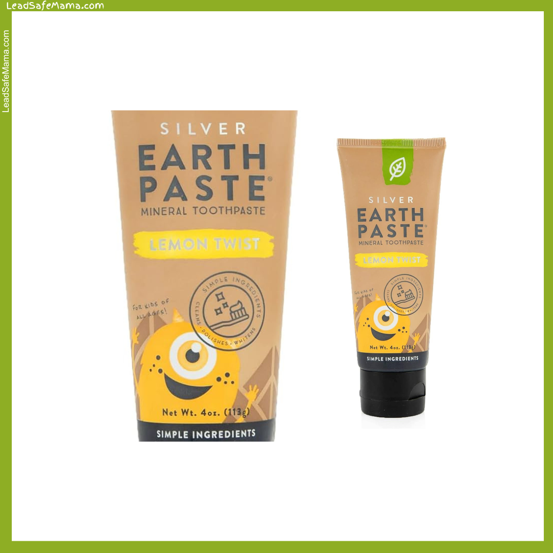 Silver EarthPaste Mineral Toothpaste (in Lemon Twist) Tests Positive ...