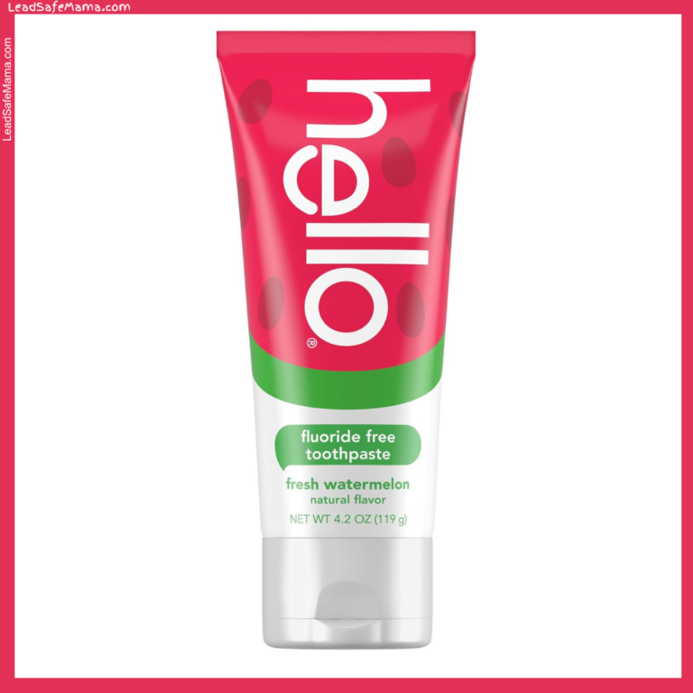 Hello Fluoride Free Toothpaste (in Fresh Watermelon flavor for "kids ...