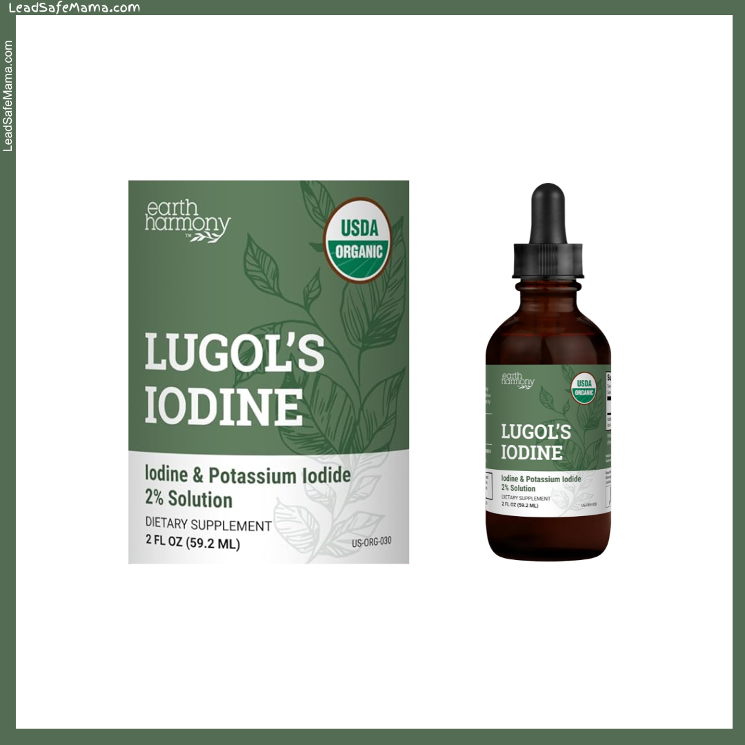 Lugol's Iodine (Organic) by Earth Harmony Tests Positive for Lead: 2025 ...