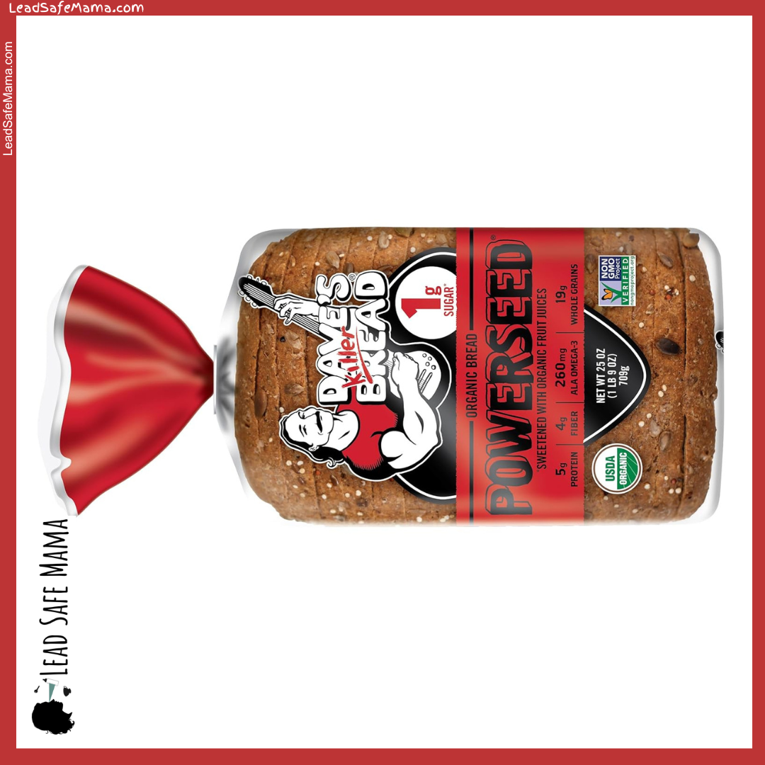 Dave's Killer Bread Organic Powerseed Bread Tests Positive for Cadmium ...