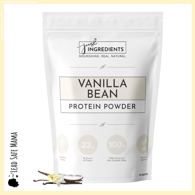 Testing Just Ingredients Vanilla Bean Protein Powder for Lead, Cadmium ...