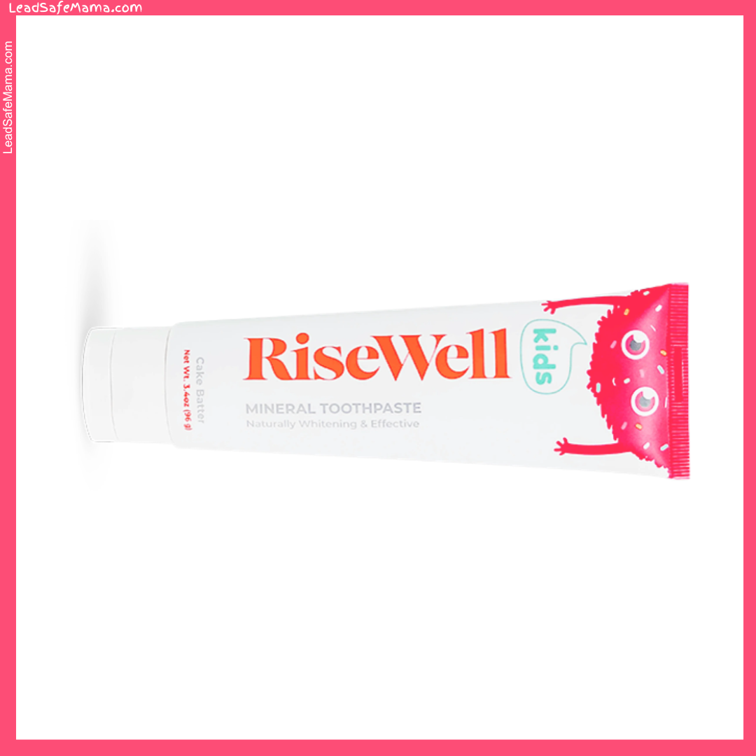 Risewell Kids Mineral Toothpaste in Cake Batter Flavor Tests Positive ...