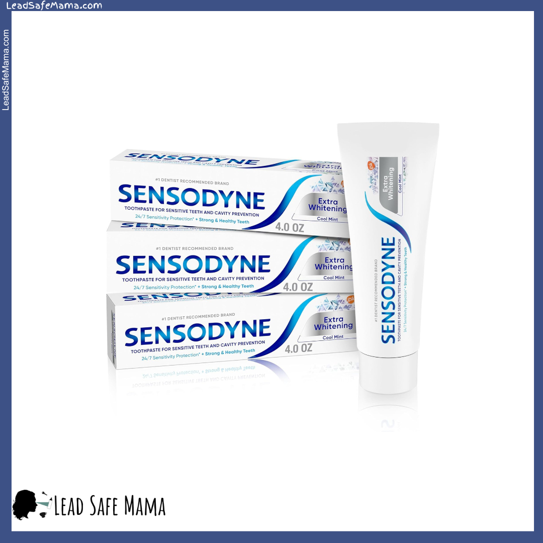 Testing Sensodyne Toothpaste (Extra Whitening in Cool Mint) for Lead ...