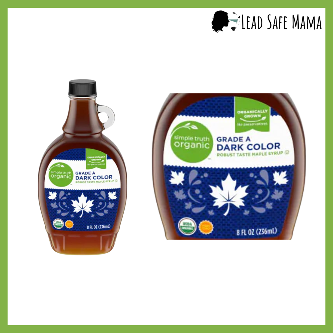 Testing Simple Truth Organic Grade A Dark Color Maple Syrup for Lead ...