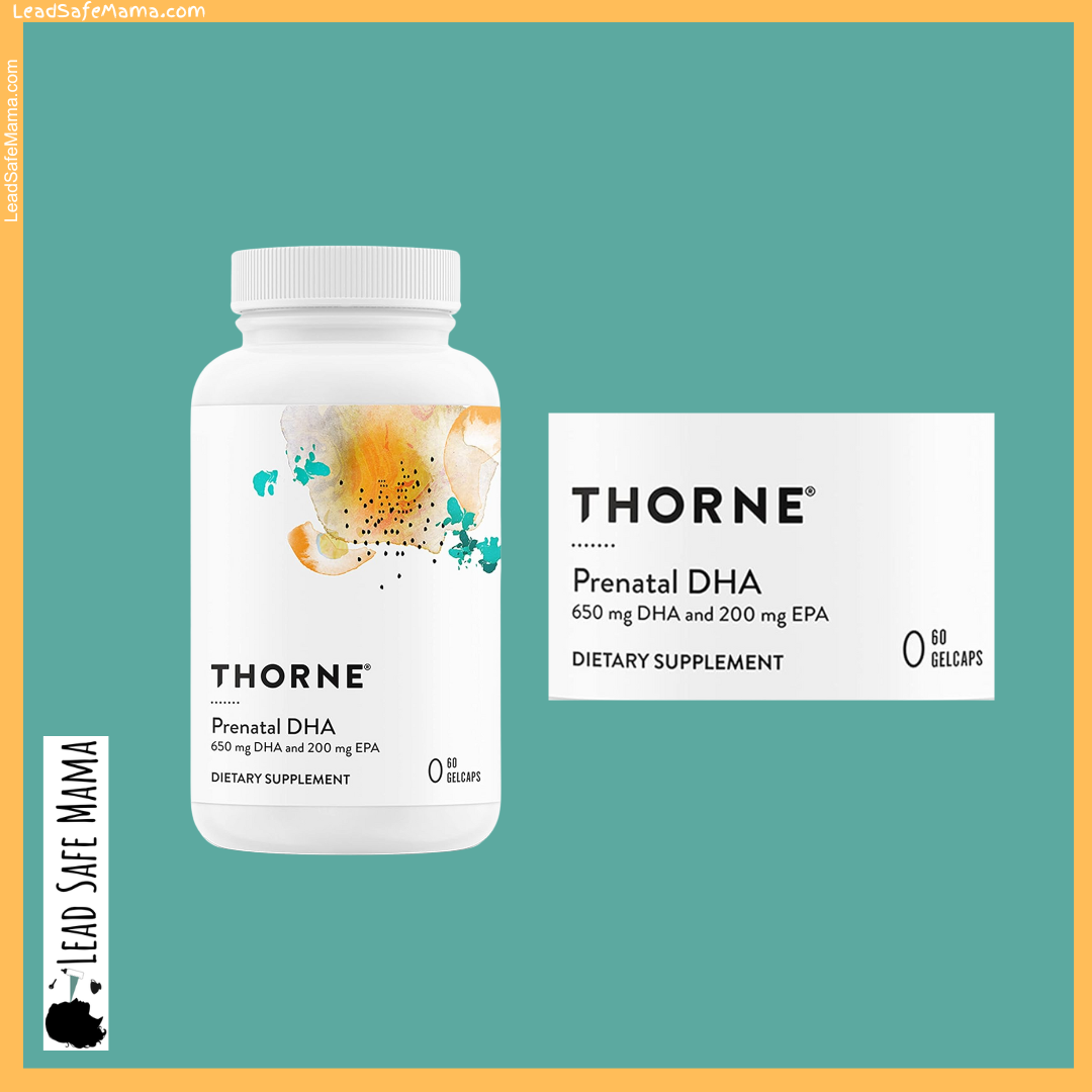 Testing Thorne Prenatal DHA Dietary Supplement Gelcaps for Lead ...