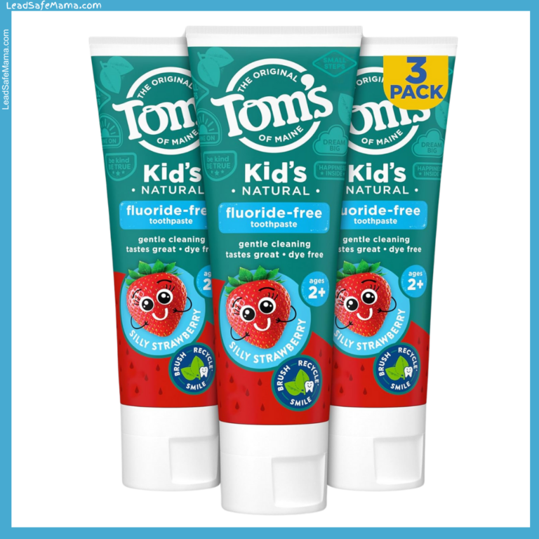 Tom's of Maine Kid's Natural Fluoride-Free Toothpaste in Silly ...
