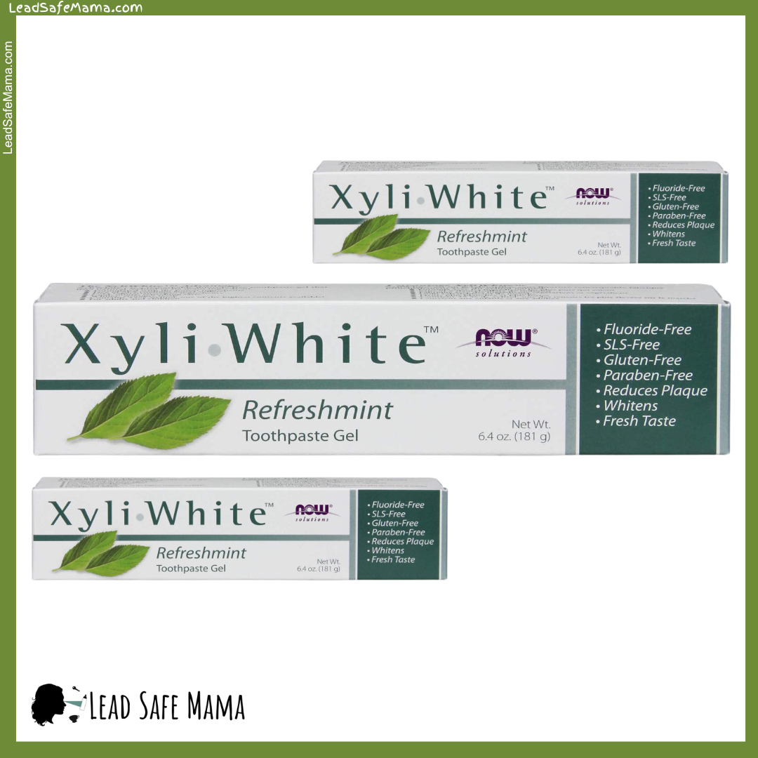 Testing Now Solutions Xyli•White Refreshmint Toothpaste Gel (Fluoride ...