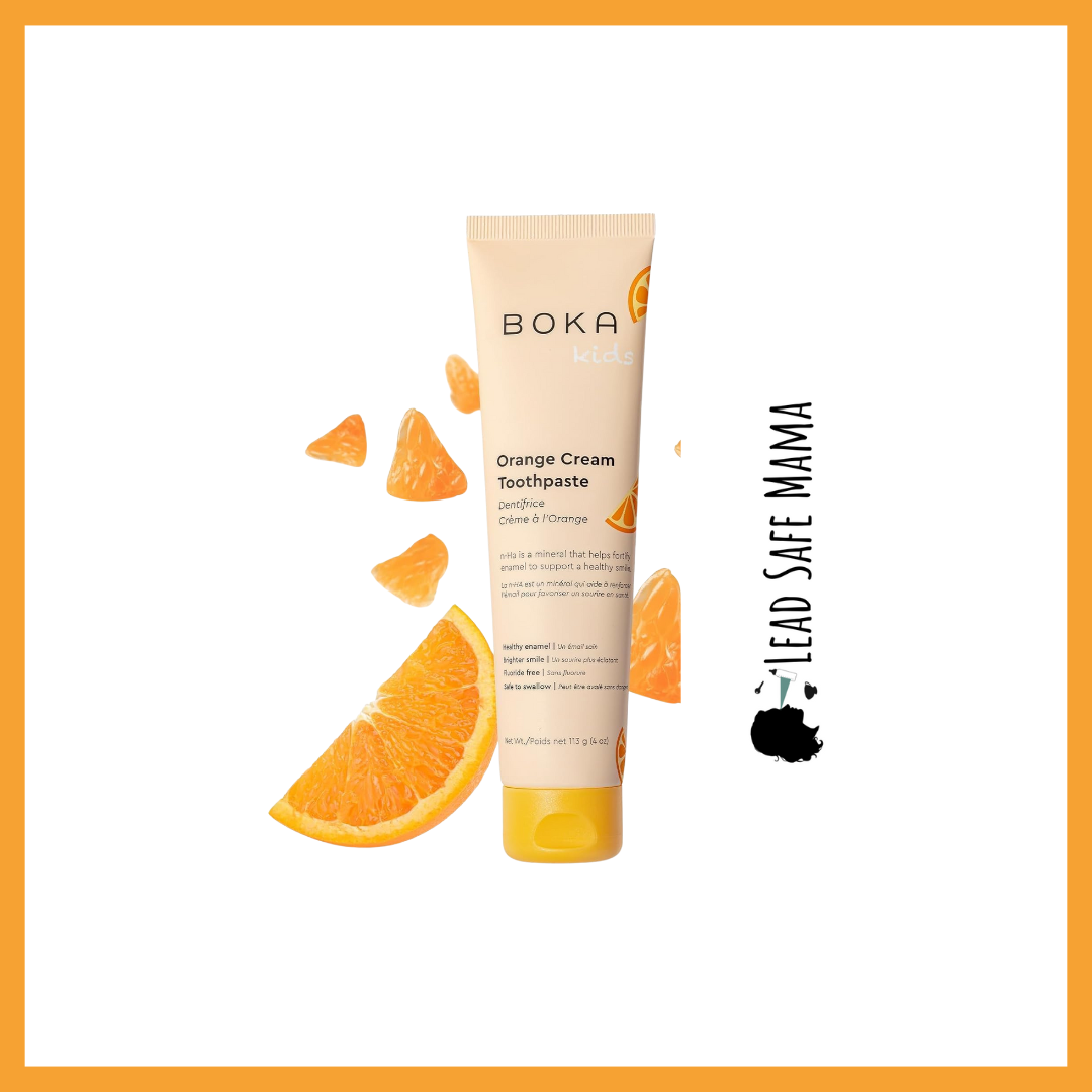 Testing Boka Kids Orange Cream-Flavored Fluoride-free Toothpaste for ...