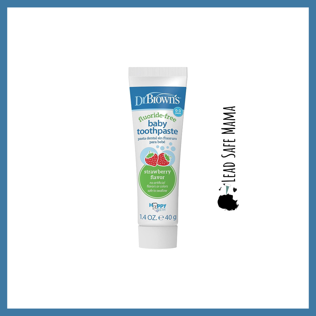 Testing Dr. Brown's Fluoride-free Baby Toothpaste (in Strawberry Flavor ...