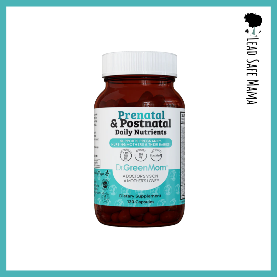 Testing Dr. Green Mom Prenatal & Postnatal Daily Nutrients for Lead ...