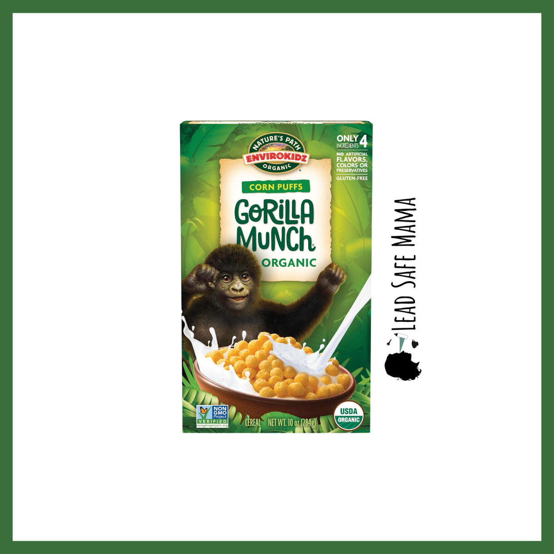 Testing Nature's Path Envirokidz Organic Gorilla Munch Corn Puffs for ...
