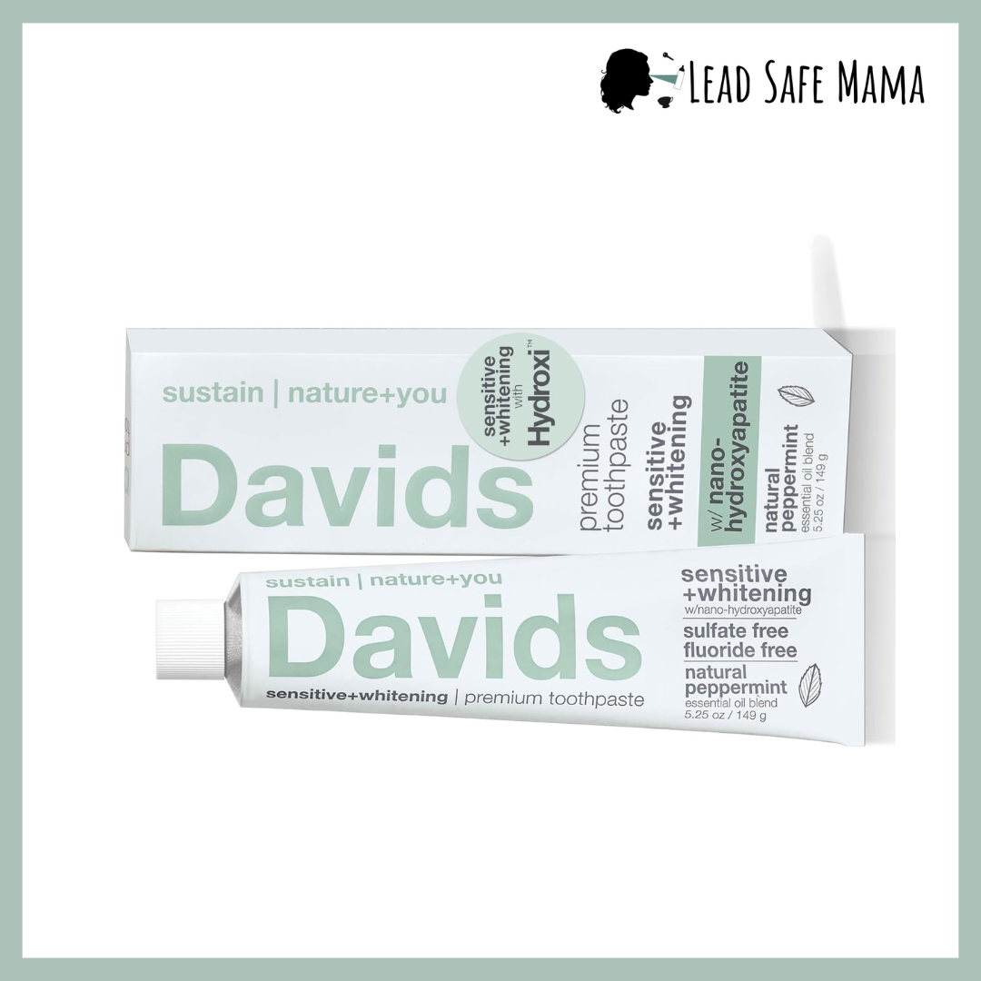 Testing Davids Premium Toothpaste (Natural Peppermint Flavor) for Lead ...