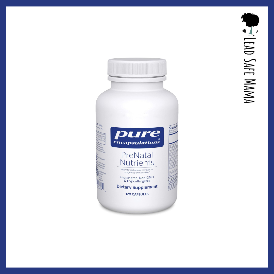 Testing Pure Encapsulations Prenatal Nutrients Dietary Supplement for ...