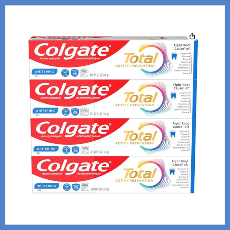 Testing Colgate Total Active Prevention Whitening Fluoride Toothpaste ...
