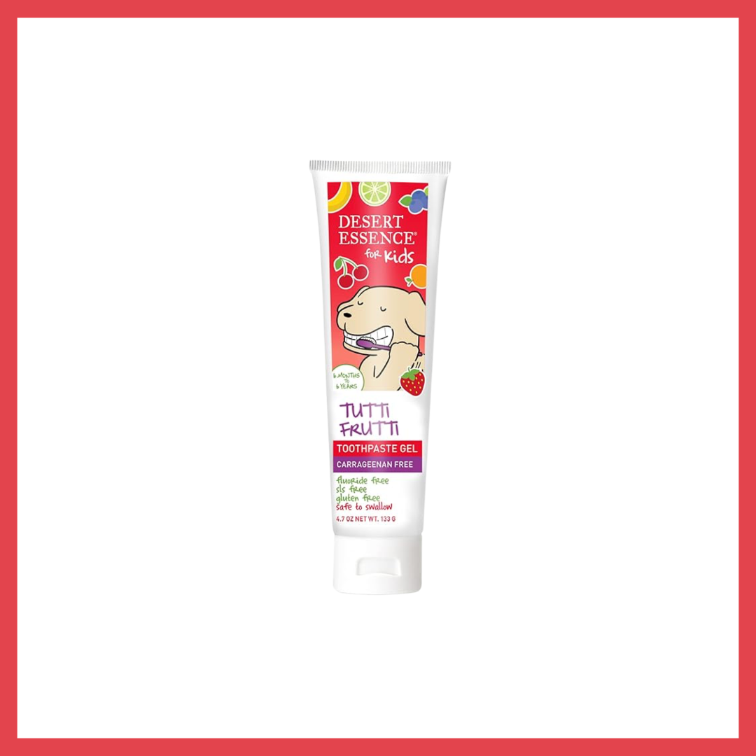 Testing Desert Essence for Kids, Fluoride-Free Toothpaste Gel in Tutti ...