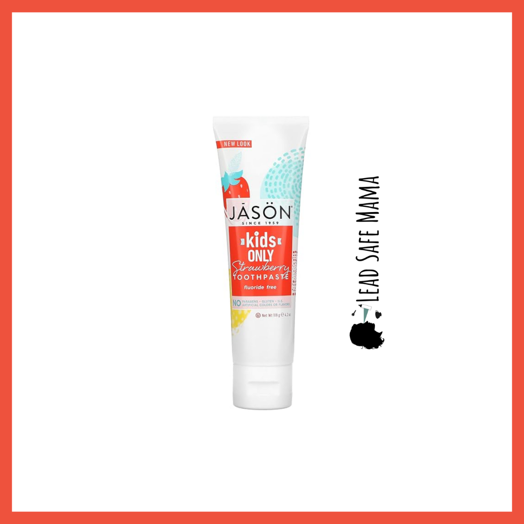Testing Jason Kids Only Strawberry Flavor Fluoride-Free Toothpaste for ...