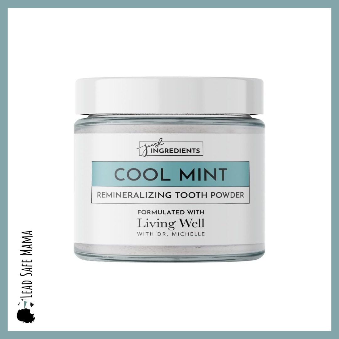Testing Just Ingredients Cool Mint Remineralizing Tooth Powder for Lead ...