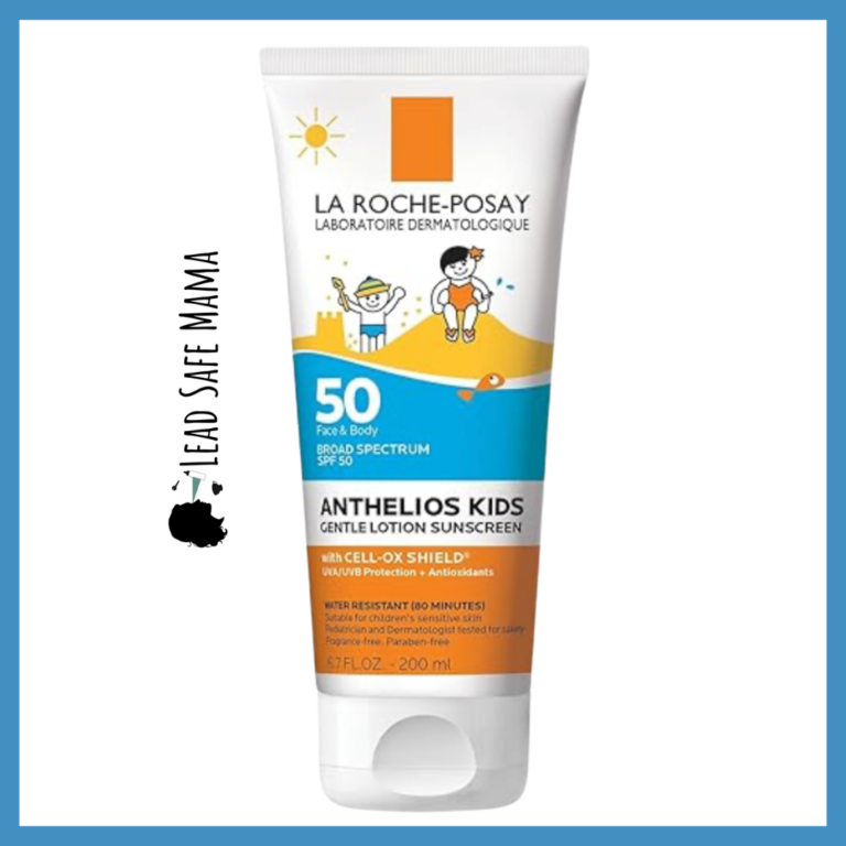 Chart Comparing the Toxicant Profiles of Popular Sunscreen Products