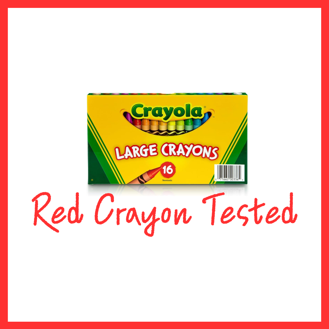 Does your child eat crayons? We tested a Crayola Large Crayon (the Red ...