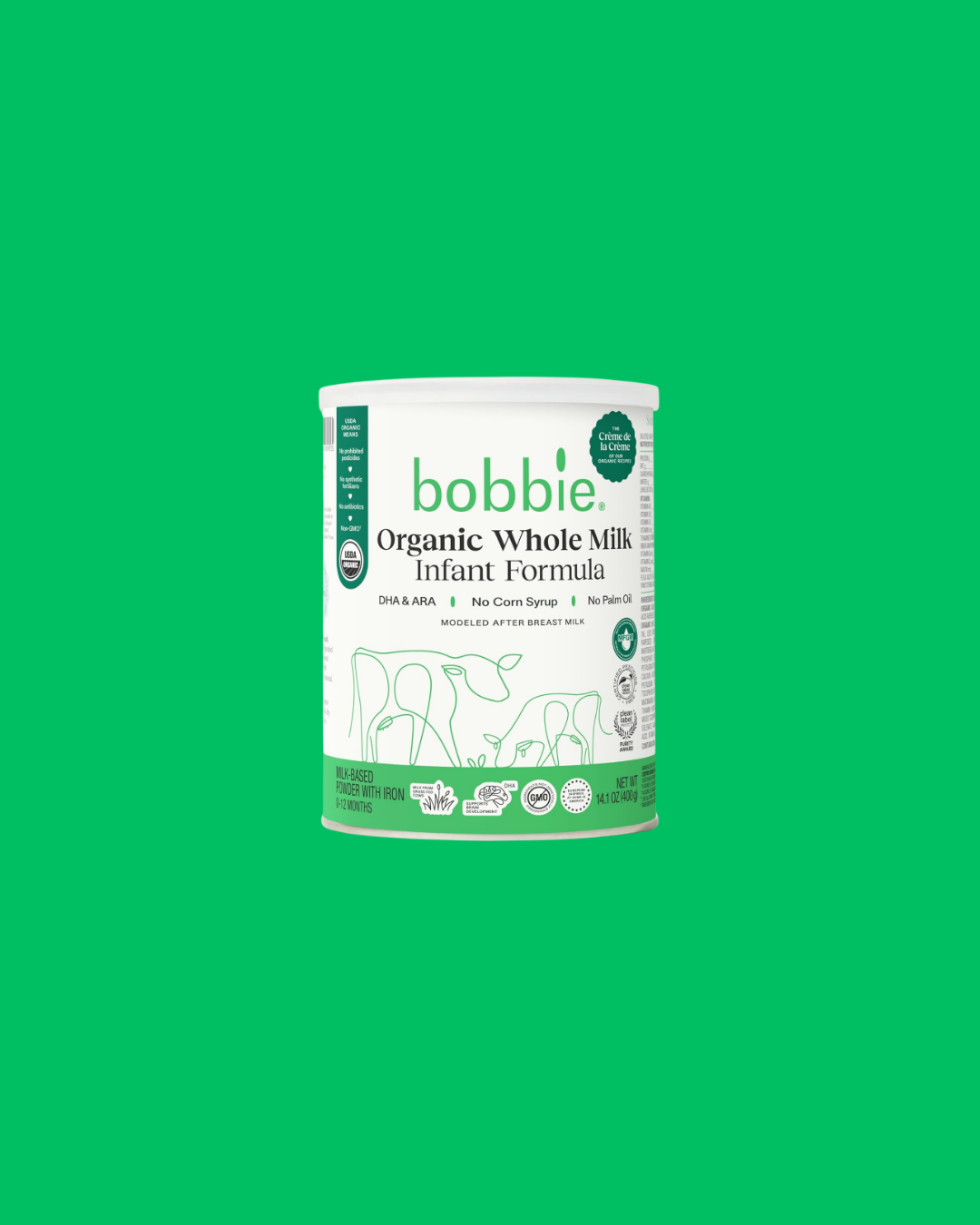 Testing Bobbie Organic Whole Milk Infant Formula For Lead, Cadmium ...