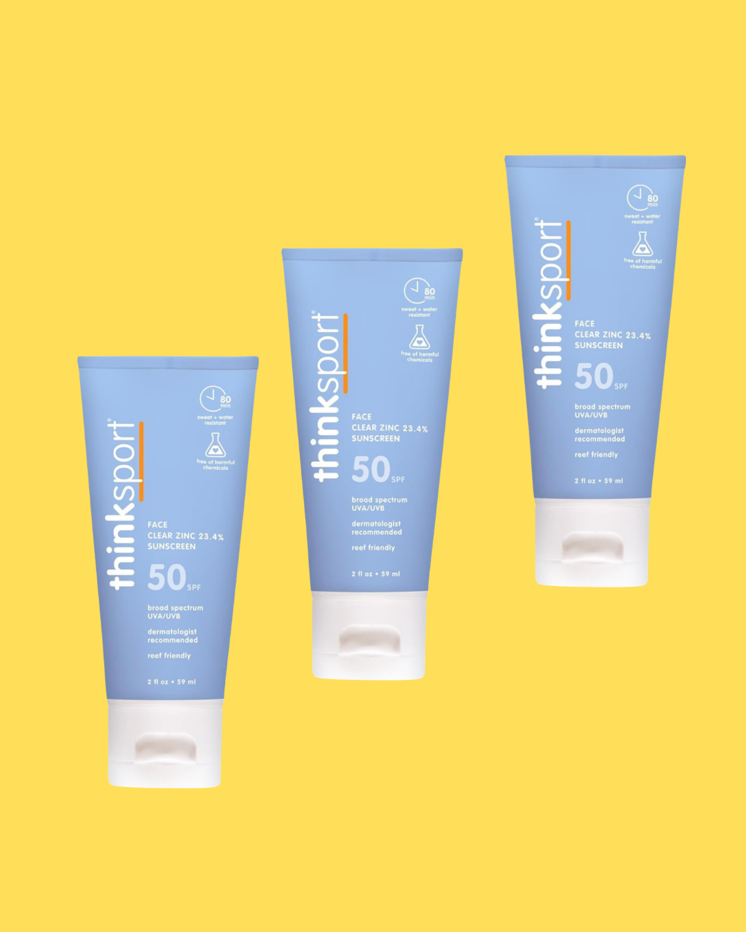 Testing ThinkSport Clear Zinc Face Sunscreen (SPF 50) — for Lead ...